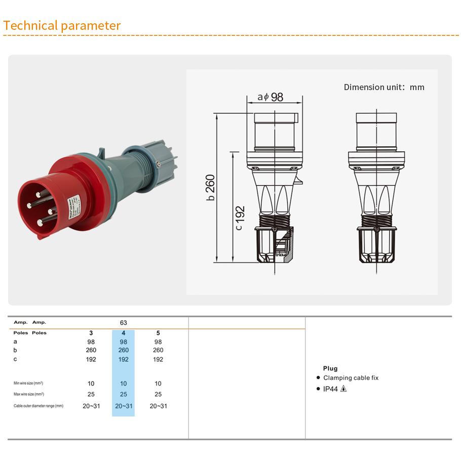 Weipu TYP Series: Customizable Waterproof Industrial Plugs - WEIPU